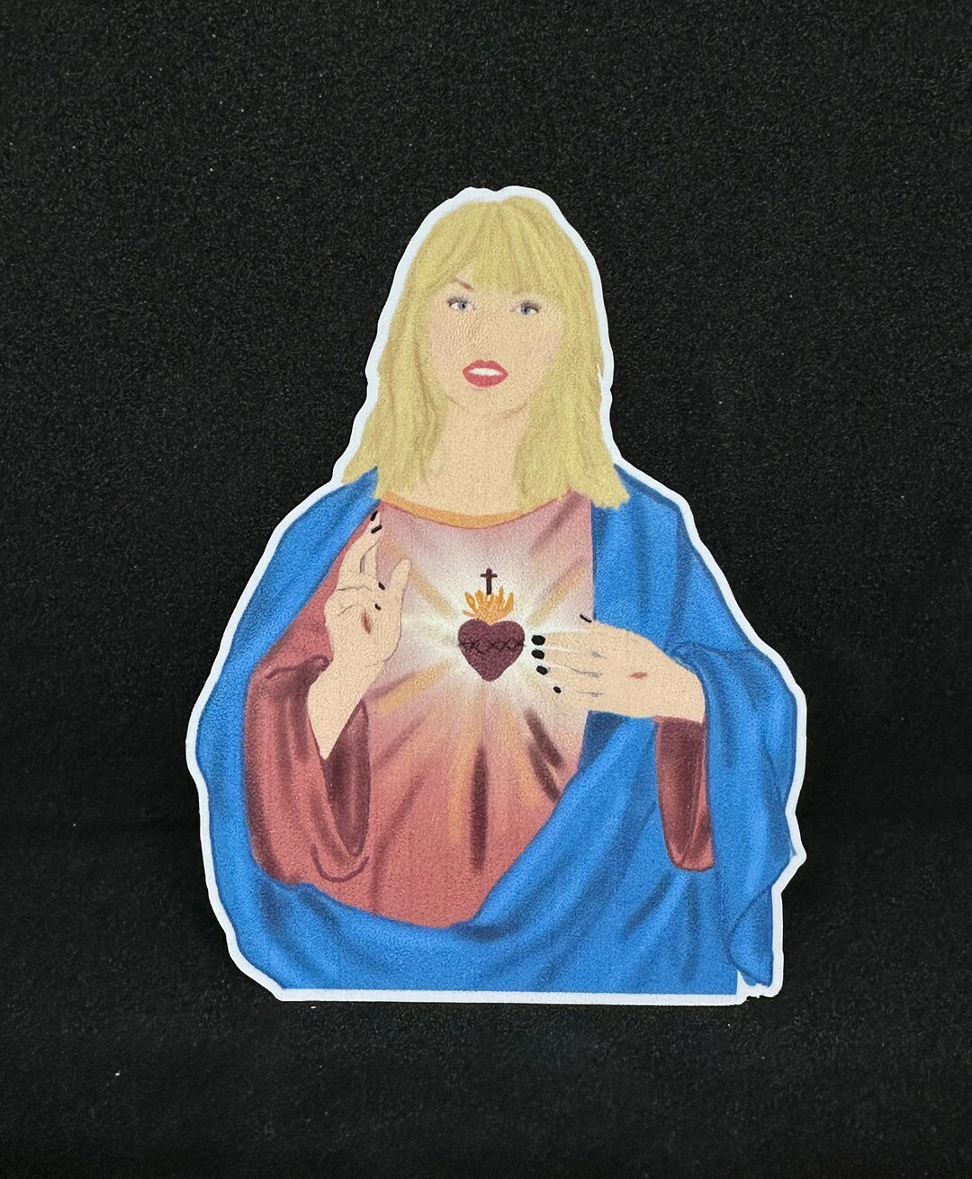 Taylor Swift Jesus Sticker - Etsy