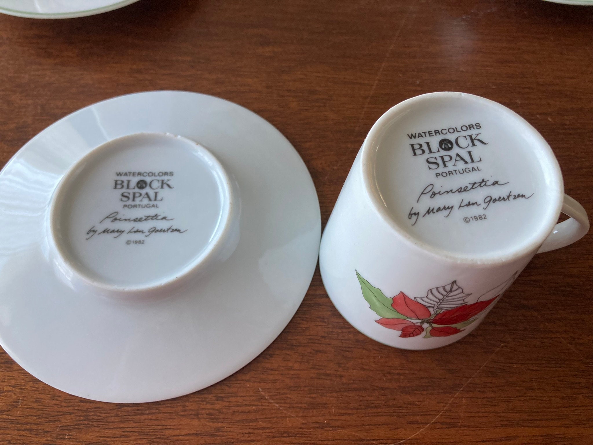 Vintage Block Spal Expresso Cups - Etsy