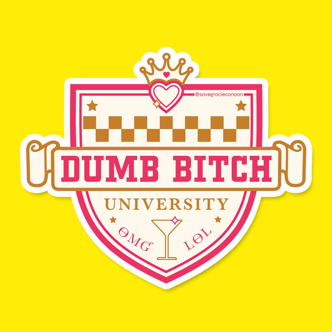 DBU Sticker - Etsy
