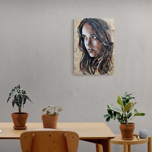 Profile Portrait on Wood - Wood Wall Decor - Wood Panel Art - Enjoy the ...