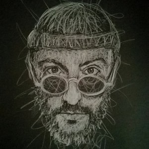 Thin Line Art Drawing - Custom Drawing From Photo - Funky Portrait ...