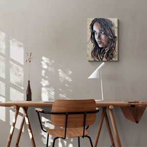 Profile Portrait on Wood - Wood Wall Decor - Wood Panel Art - Enjoy the ...