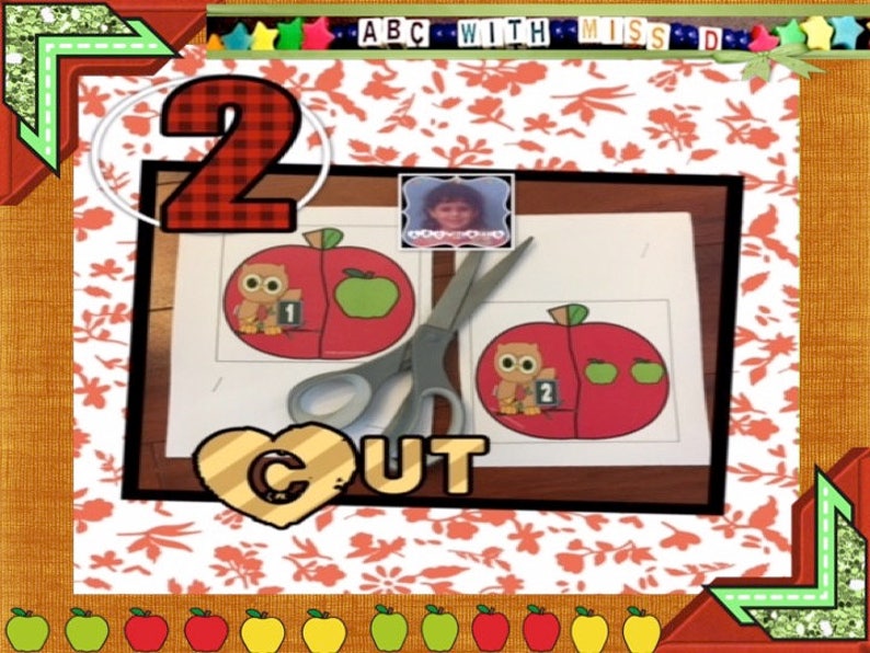 Apples and Owls Fall Themed Preschool Prek Kindergarten Math - Etsy