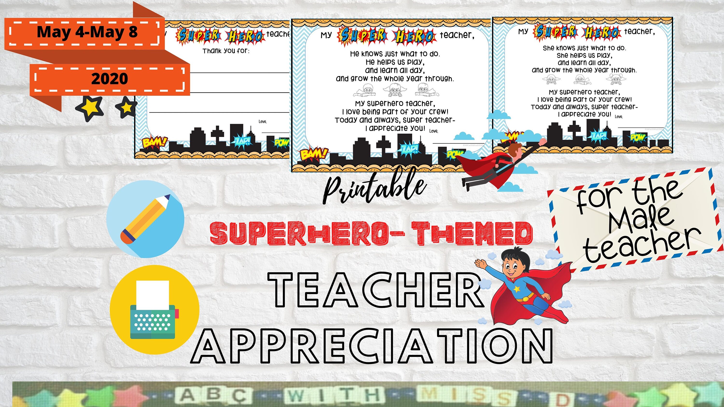 Superhero Sayings For Teachers