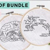 23 Anatomy Embroidery Patterns, Embroidery Pattern Bundle, Medical ...