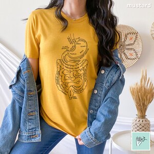 GI Tract Shirt, Digestive Tract Tshirt, Anatomy T-shirt, GI Tract ...