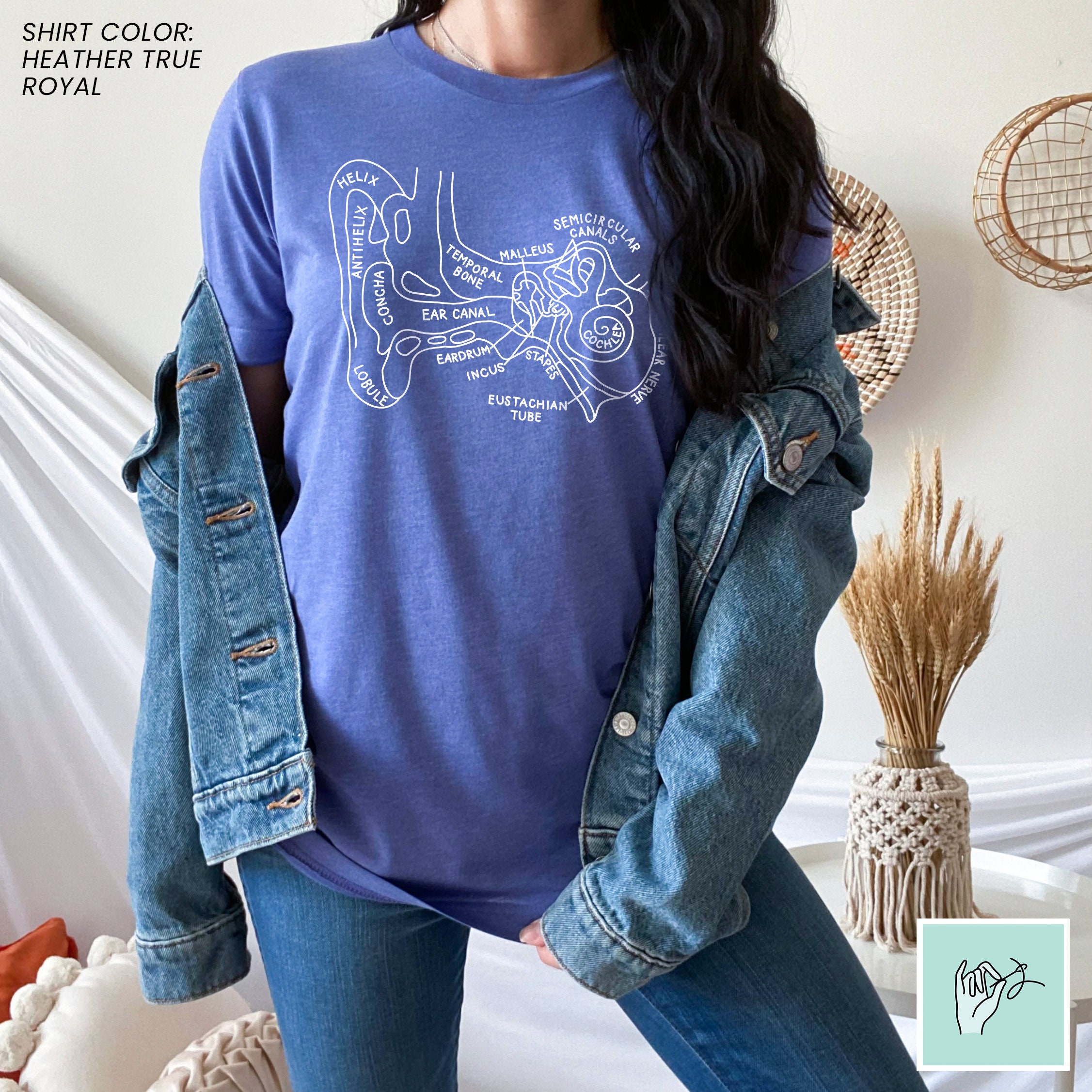 Inner Ear Anatomy Shirt, Audiology Shirt, Audiologist, Ear Anatomy T ...
