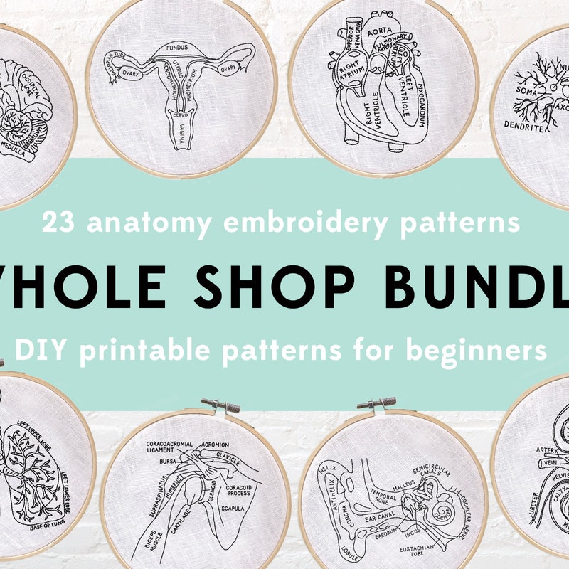 Embroidery Anatomy - Etsy