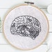 Neurology Embroidery Bundle, DIY Brain & Neuron Anatomy Embroidery ...
