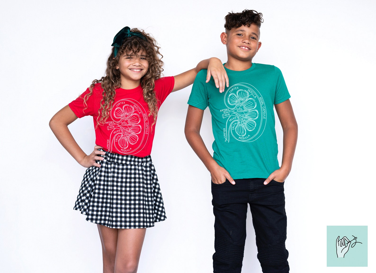 Youth Kidney Anatomy Shirt, Kids Kidney T-shirt, Kids STEM Shirt ...