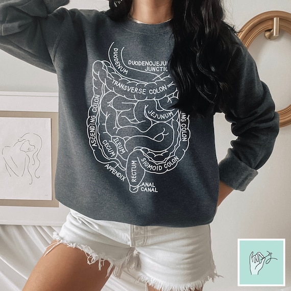 Intestines Anatomy Sweatshirt Intestines Sweatshirt - Etsy