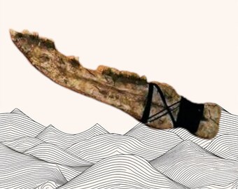 Supernatural the First Blade Sketch Antique Journal Style Print - Etsy