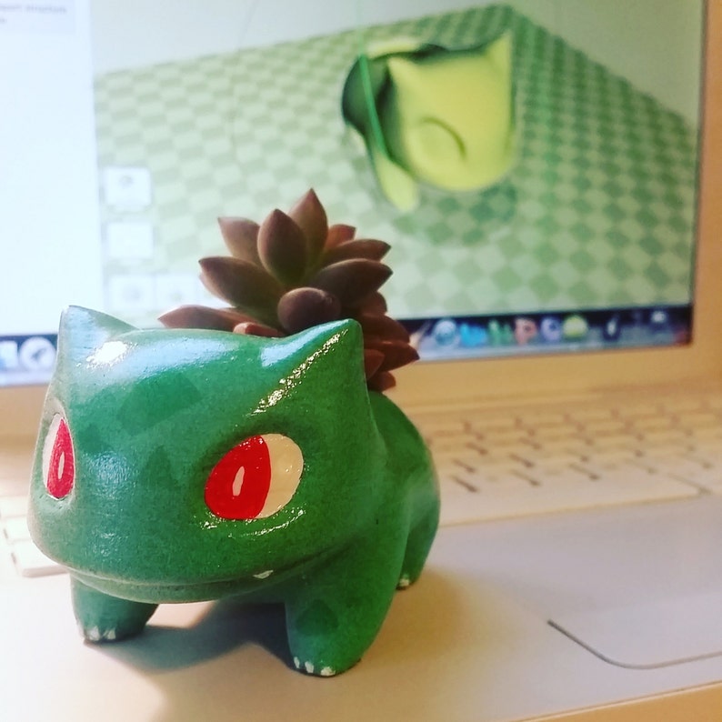 Pokemon Bulbasaur Planter - Etsy