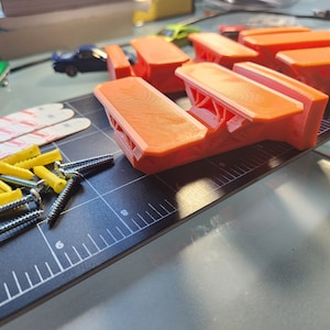 Hot Wheels Double Track Wall Mount - 3 Pack - Etsy