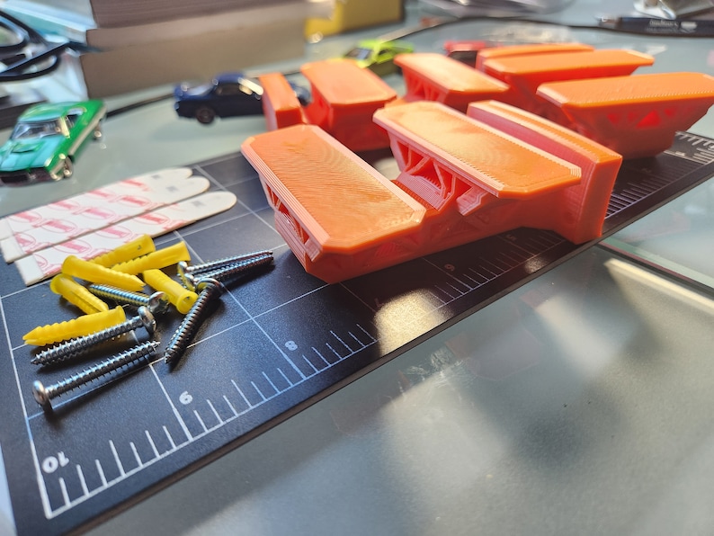 Hot Wheels Double Track Wall Mount - 3 Pack - Etsy