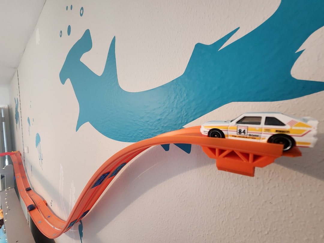 Hot Wheels Double Track Wall Mount - 3 Pack - Etsy