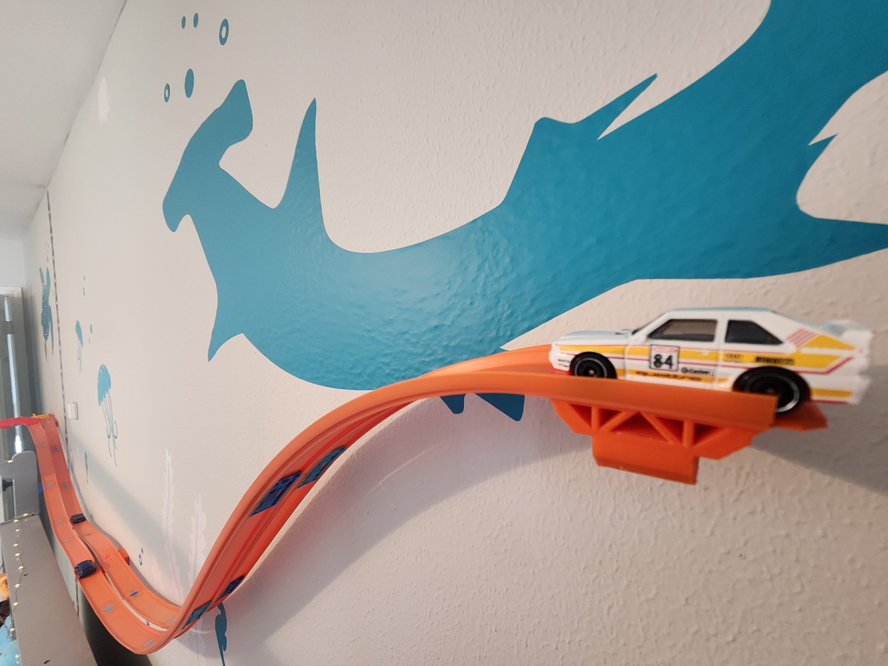 Hot Wheels Double Track Wall Mount - 3 Pack - Etsy