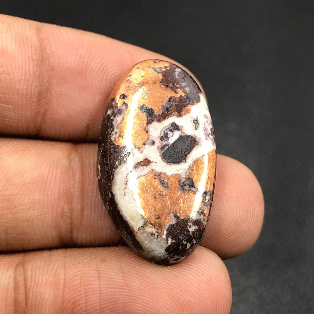 Native Copper Cabochon...freeform Cabochon...28x16x5 Mm...38 Cts...a# ...