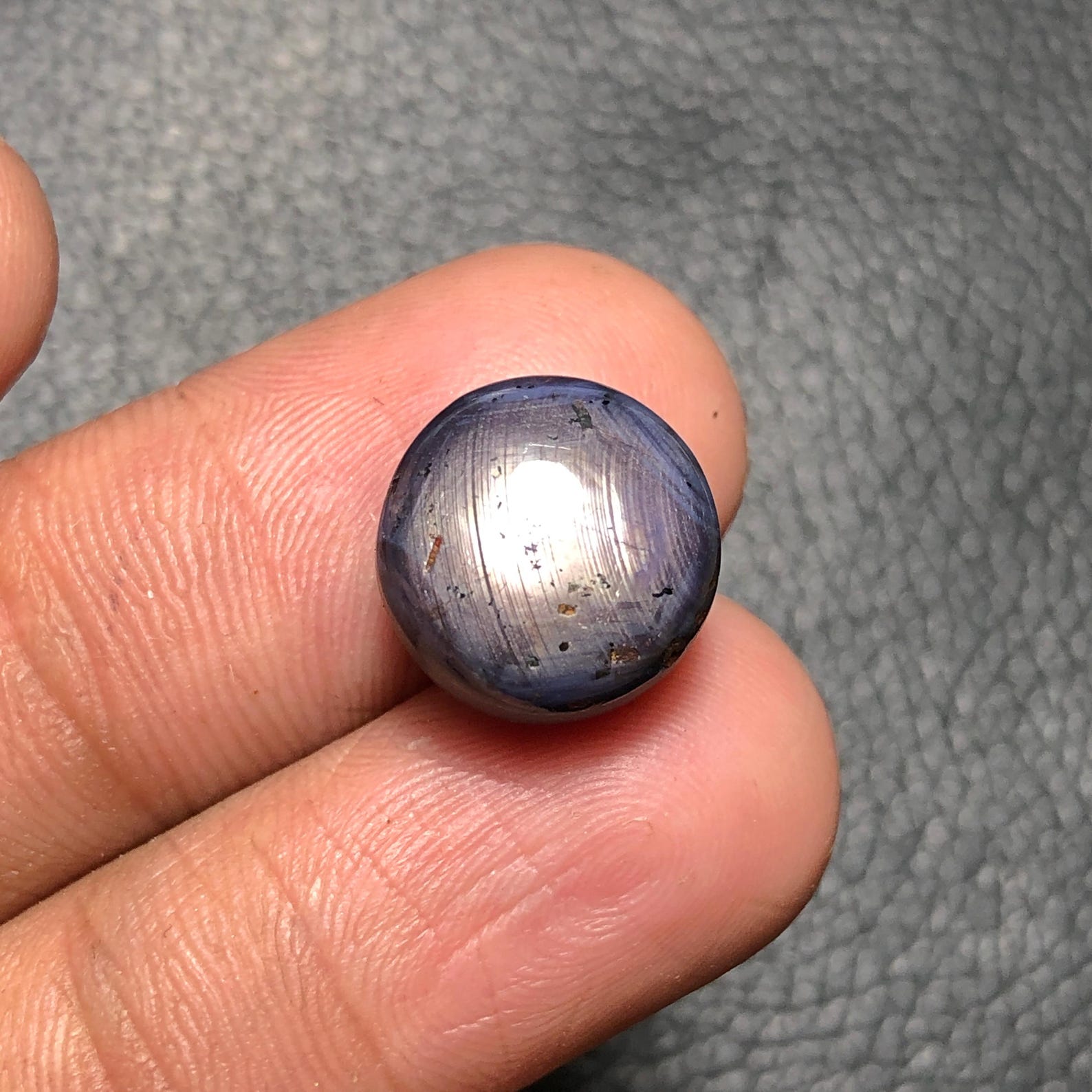 Star Sapphire Cabochon... Round Cabochon...12x9 Mm...16 Cts...a#o820 - Etsy