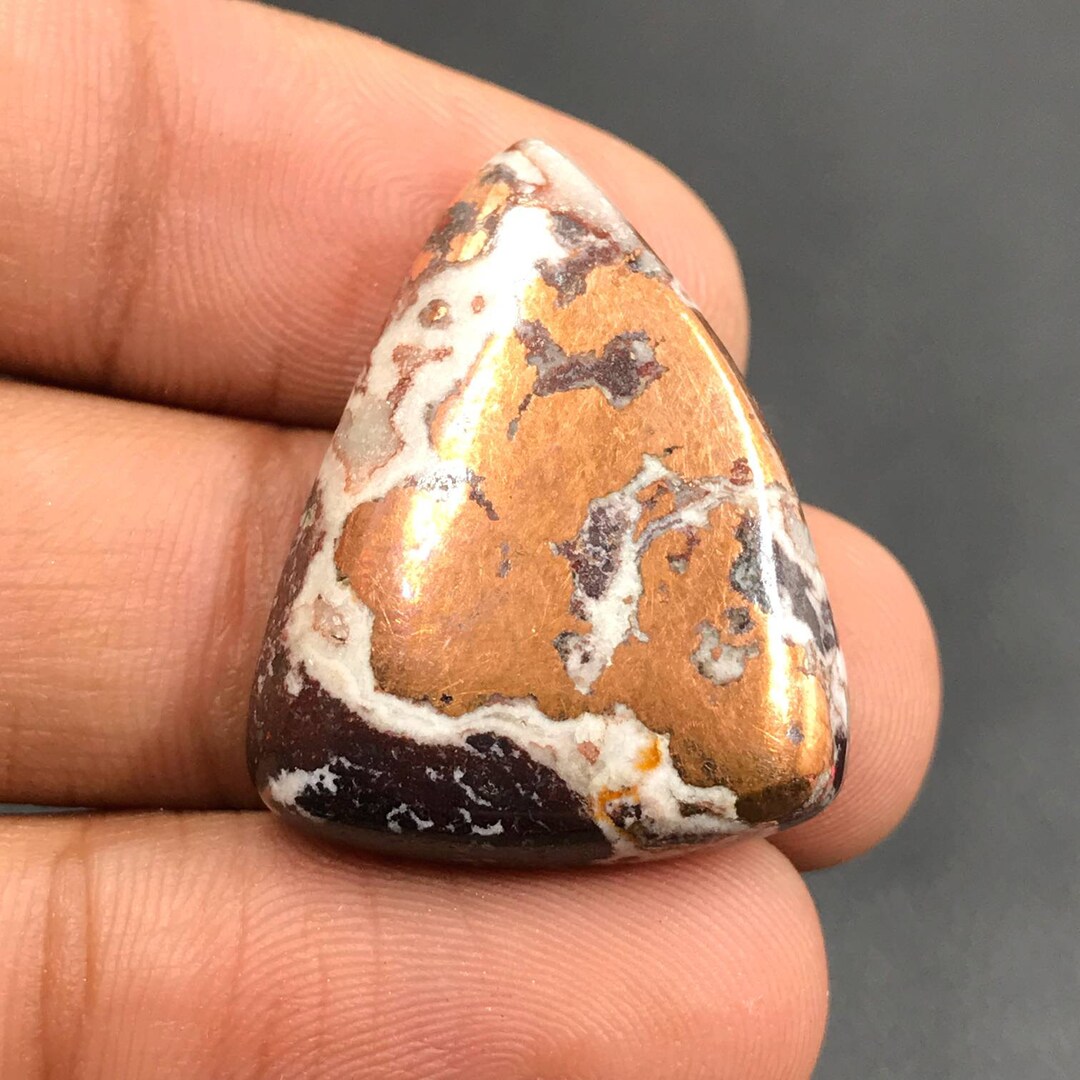 Native Copper Cabochon...freeform Cabochon...28x22x6 Mm...52 Cts...a# ...