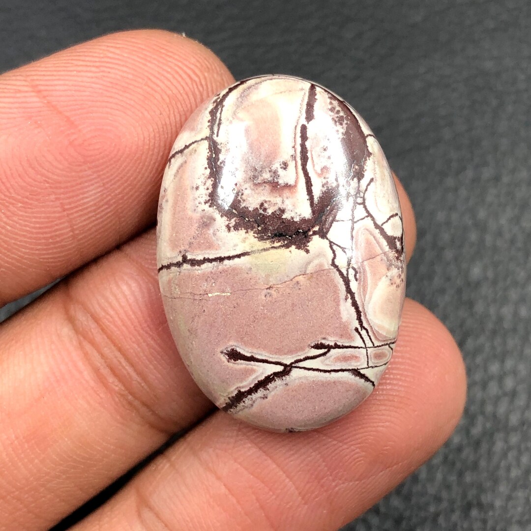 Sonora Dendritic Rhyolite Cabochon... Oval Cabochon...27x19x6 Mm...23 ...