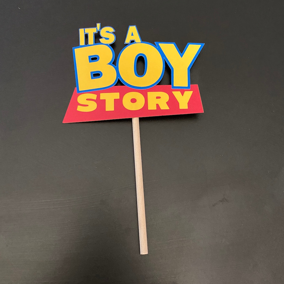 It’s A Boy Story Cake Topper - Etsy