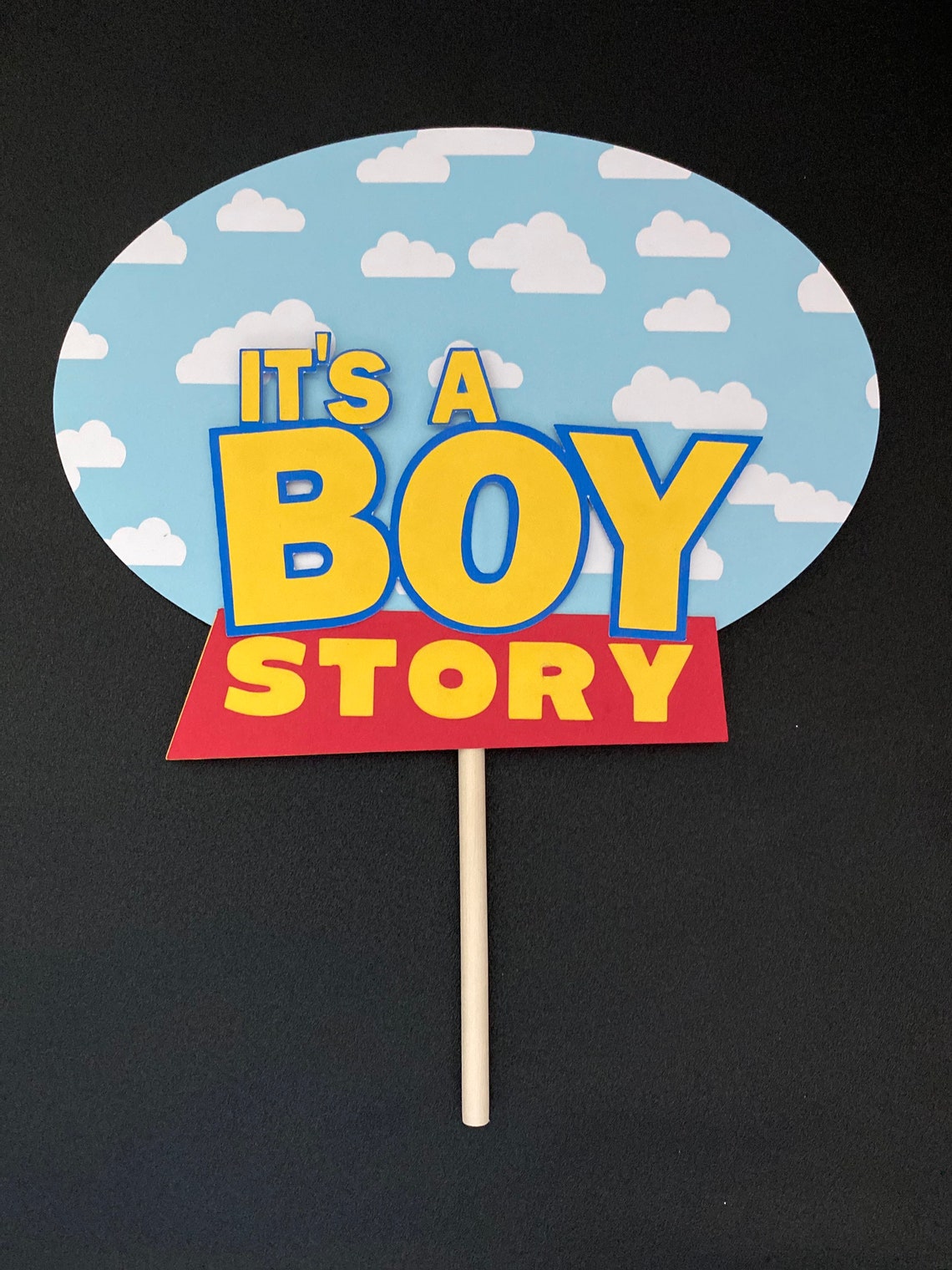 Its A Boy Story Cake Topper - Etsy
