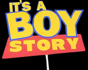 Its a Boy Story Baby Shower Cake Topper - Etsy Canada
