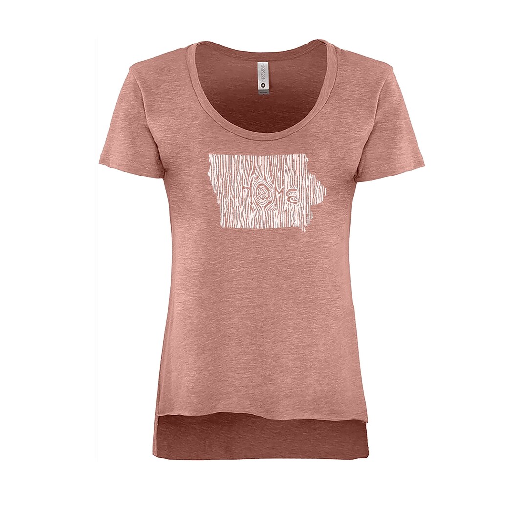 Iowa Home Ingrained State Womens T Shirt - Etsy UK