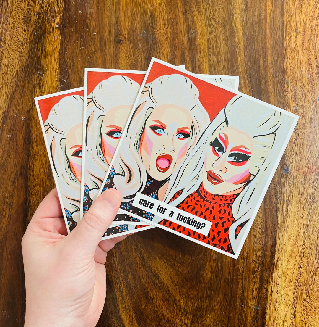 Trixie & Katya Card - Etsy