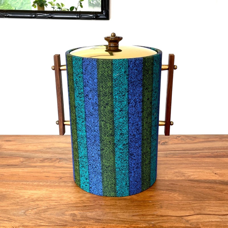 Turquoise Ice Bucket - Etsy