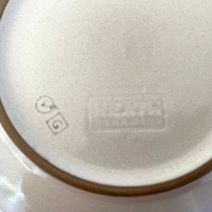 Vintage Heath Ceramics Rim Line White Bread Plates, Set of 2 - Etsy