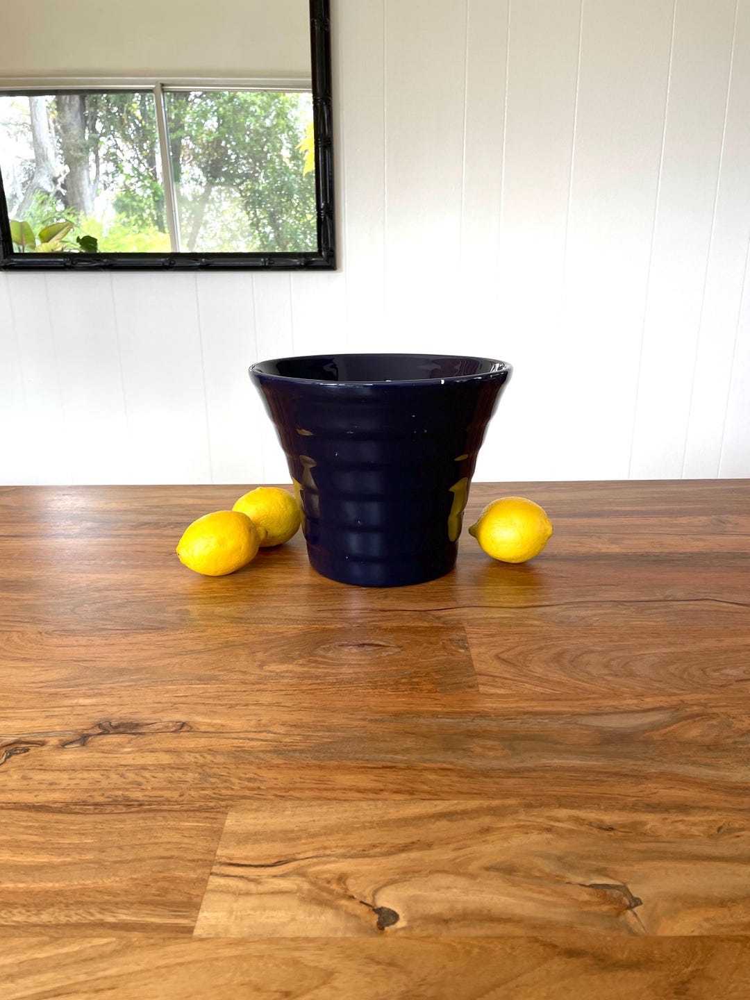 Bauer Pottery 2000 Step Flowerpot Planter in Midnight Blue - Etsy