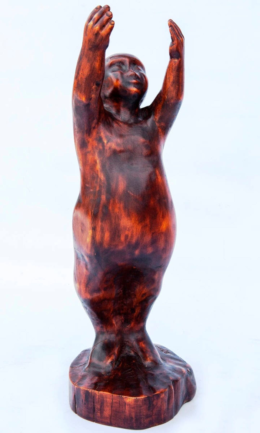 The Child Wooden Statue Hand Made Sculpture - Etsy