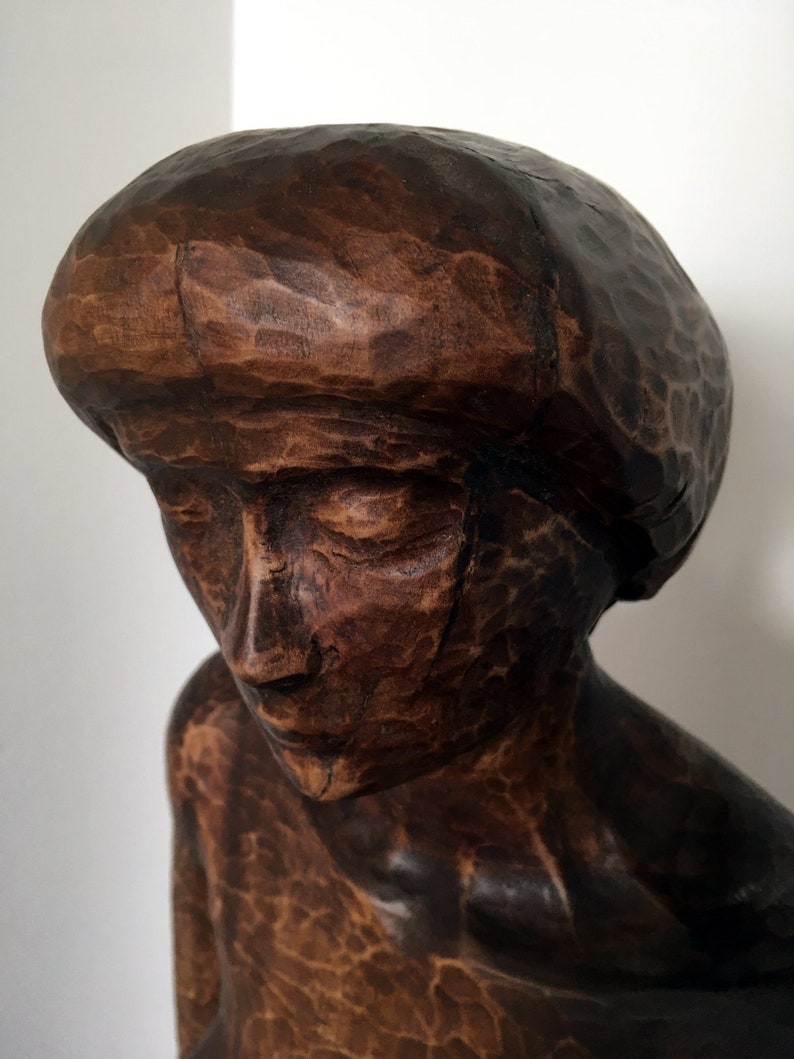 Sitting Woman Sculpture - Etsy