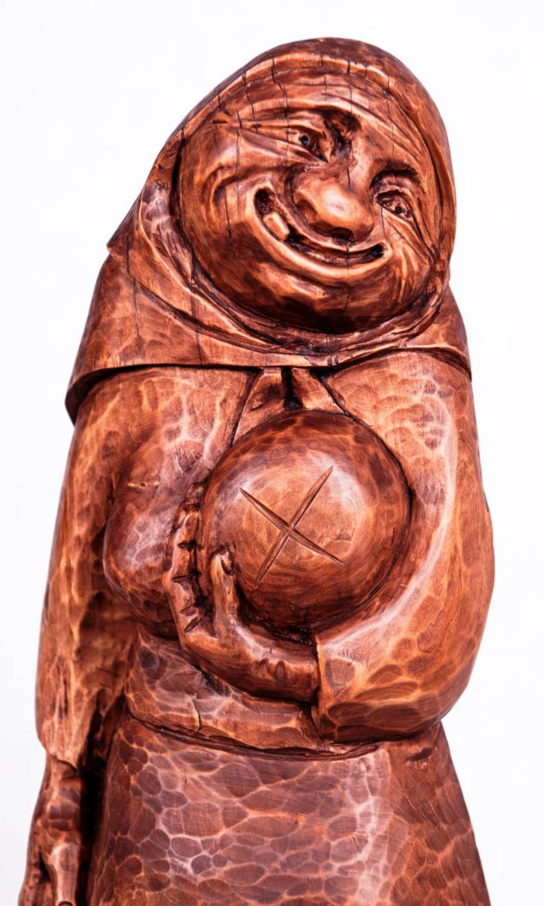 Old Woman With a Bread - Etsy