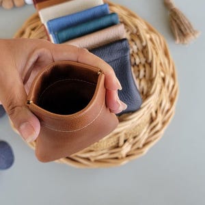 Genuine Leather Coin Purse |mini Pouch Bag | Metallic Gold Leather ...