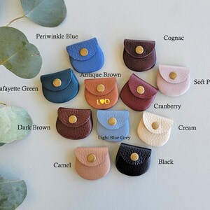 Small Leather Ring Purse| Ring Purse| Leather Ring Holder| Wedding Ring ...