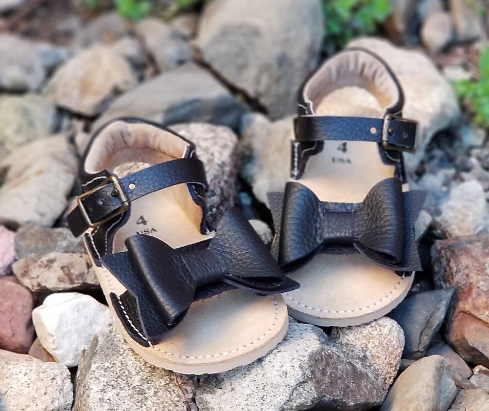 Bow Sandal | Baby Sandals | Moccs Sandals | Sandals for Babies ...