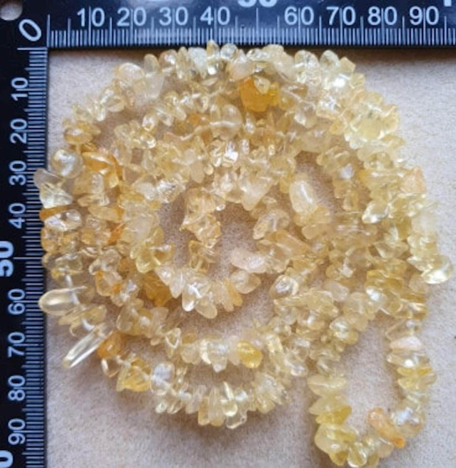 Crystal Gemstone Chip Bead Strands with Holes - Etsy