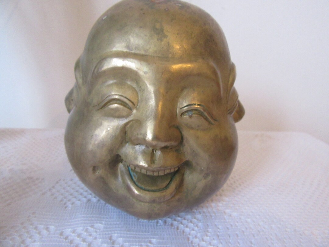 Buddha Four Emotions/faces. Bronze Ware Hollow Casting. Weighs - Etsy