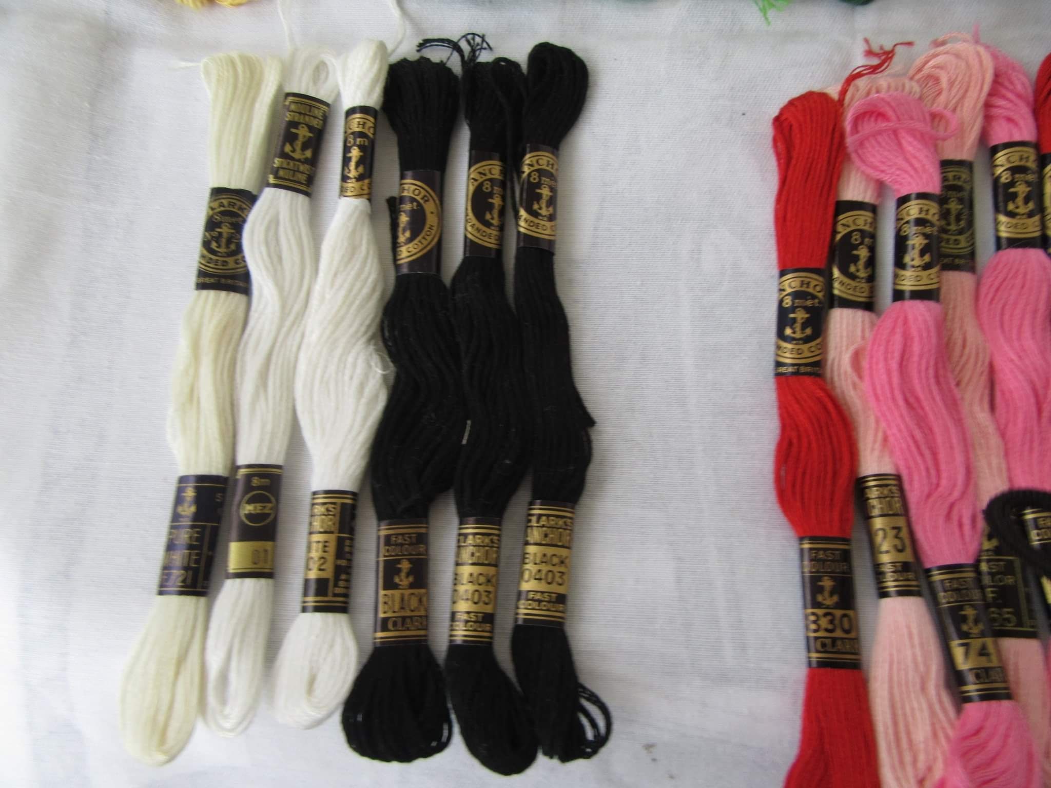 Anchor Clarks Vintage Threads X 50 Bundle.full Skeins as - Etsy