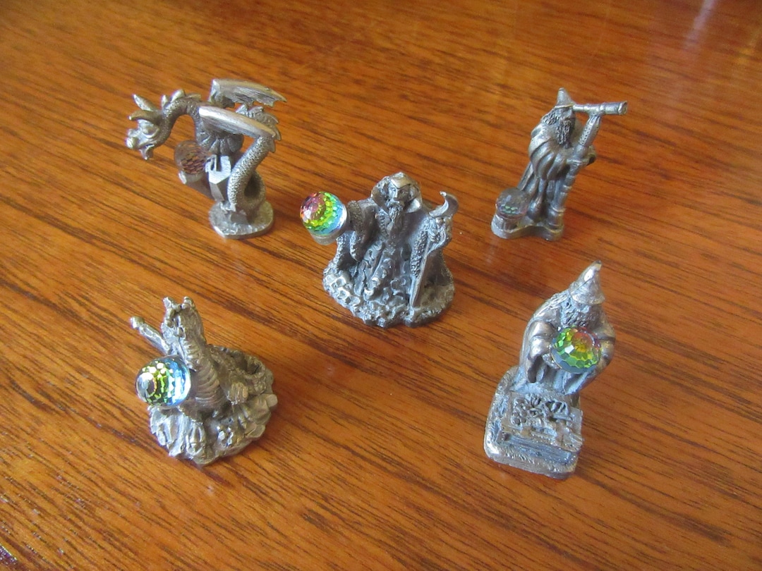 Tudor Mint Pewter Miniatures Myths & Magic Collectibles. Choice of 5 ...