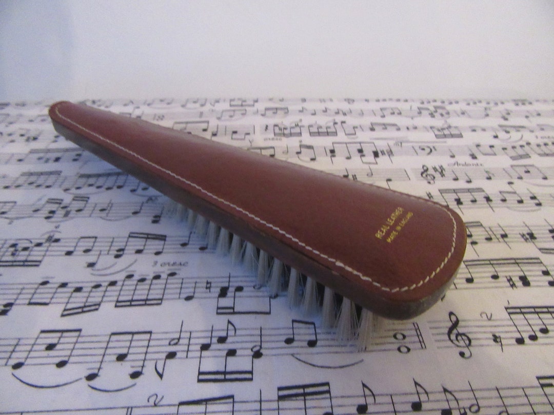 Vintage Clothes Brush Wooden Handle With Brass Hook for Hanging.made in ...