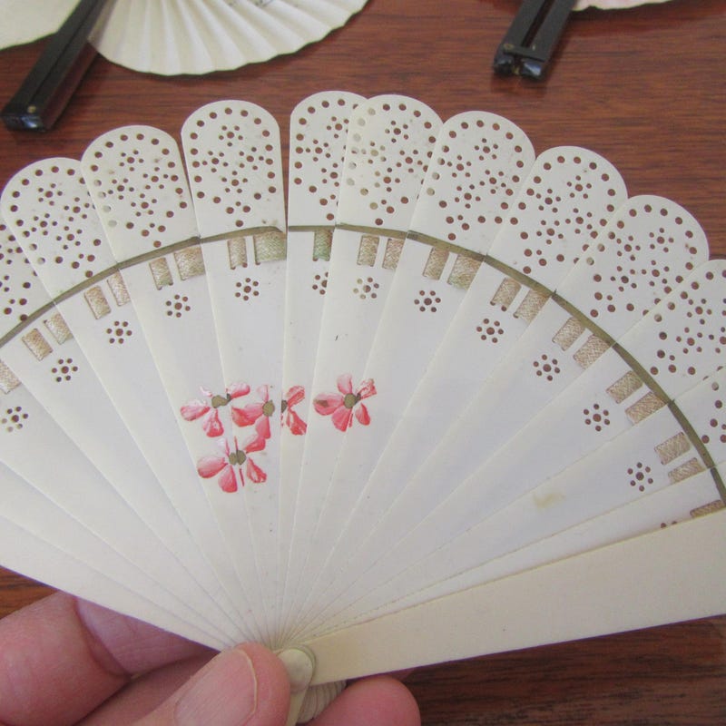 Hand Painted Fan - Etsy UK