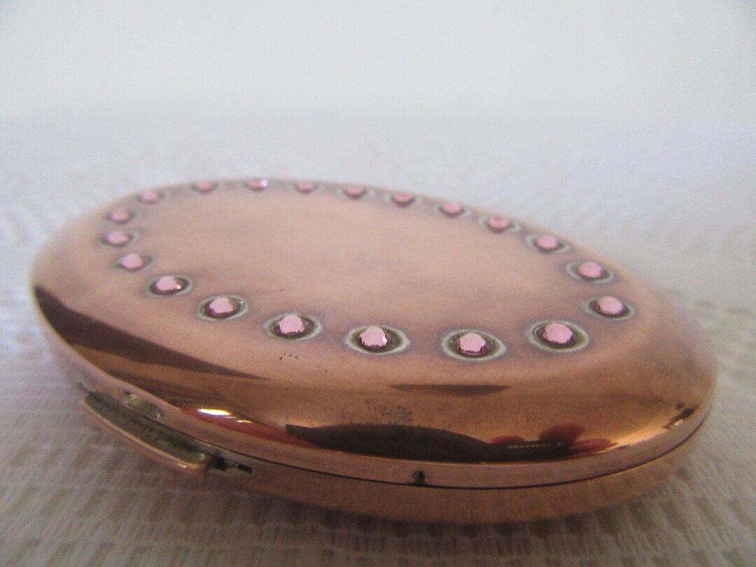 Swarovski Crystals Mirror Compact,handbag Folding Vanity Mirror ...
