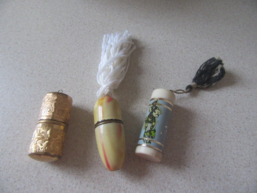 Antique/vintage Etui Needle Cases Travel Sewing Kits. Choice of 3 ...