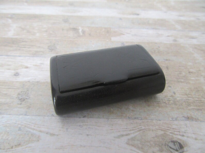 1930s Art Deco Bakelite Snuff Box. Collectible Tobacciana. - Etsy
