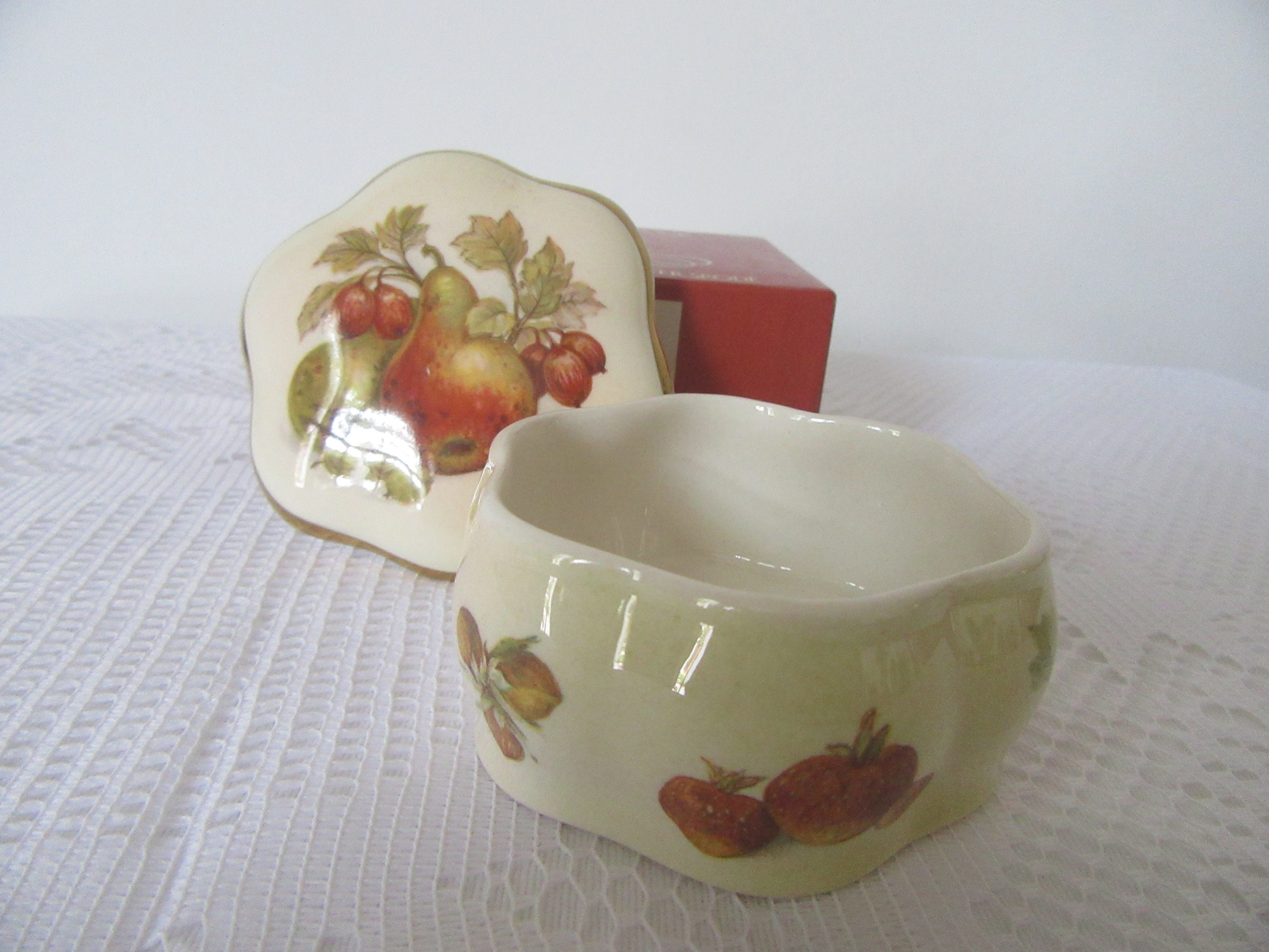 Royal Worcester Spodepalissy Porcelain Trinket Dish.autumn - Etsy