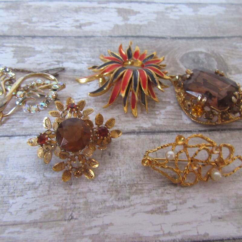 Repurposed Vintage Brooches - Etsy